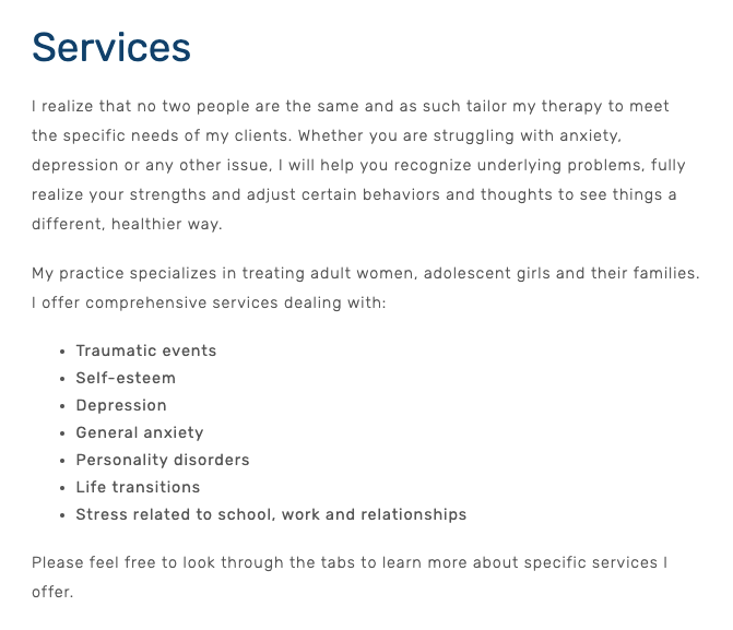 How to Write the Best Content for Your Private Practice Website