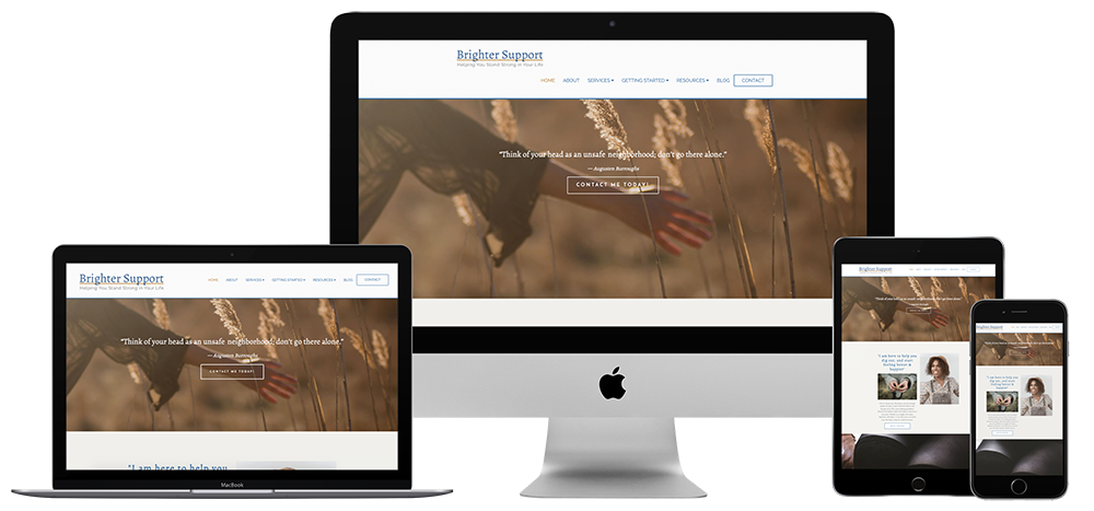 New Therapist Website Theme: Denver | Brighter Vision Web Solutions