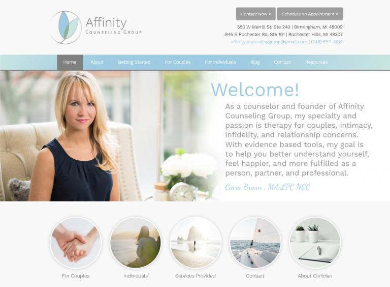 Choosing the Right Color Palette for Your Private Practice Website